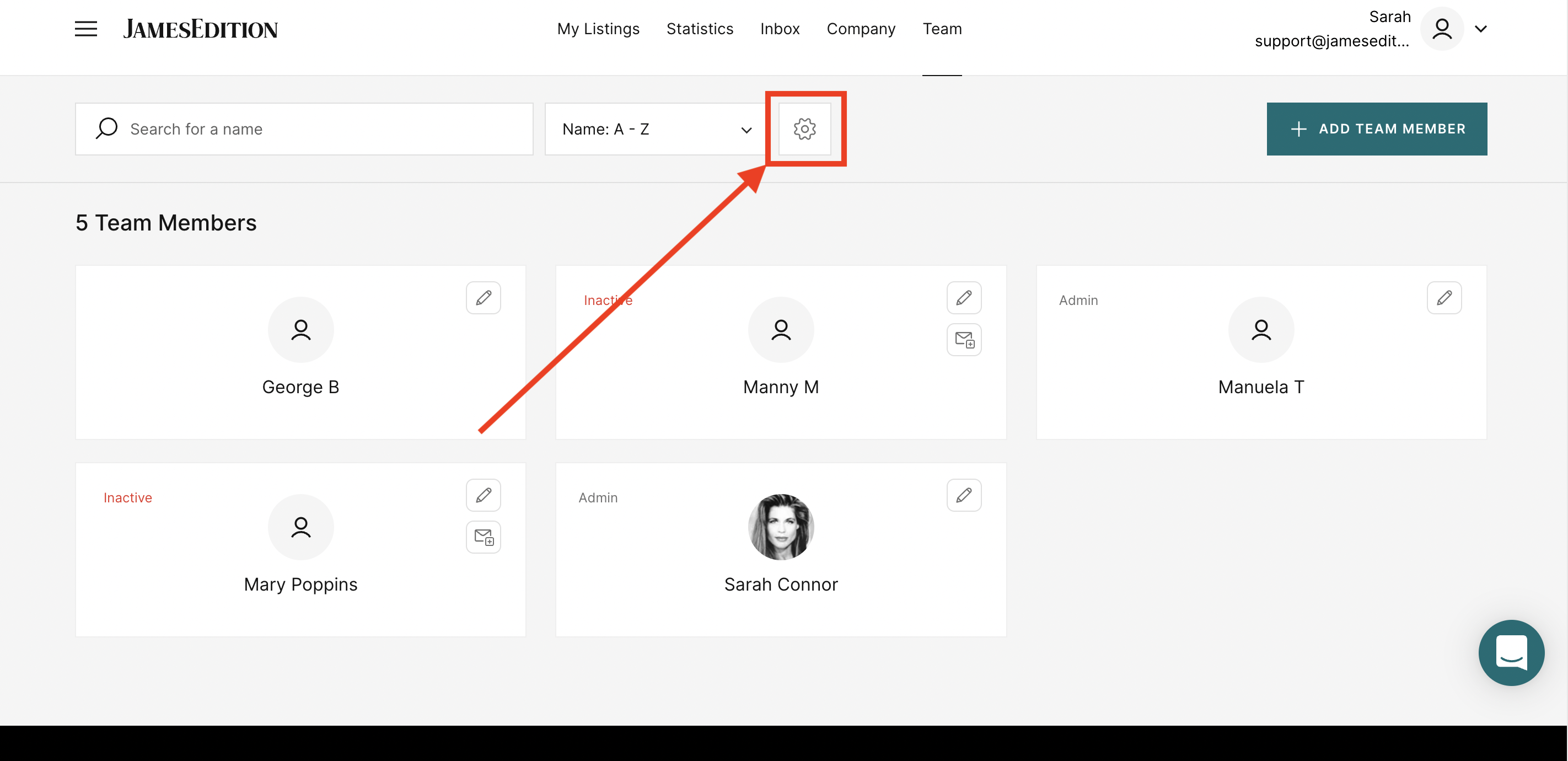 How can I add or edit admins and agents on my account?